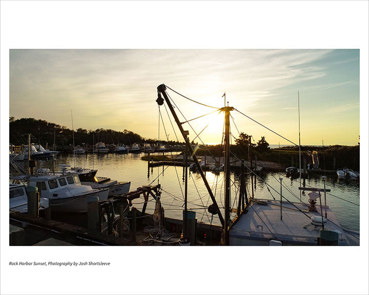 Rock Harbor Sunset – Cape Cod Life Shop